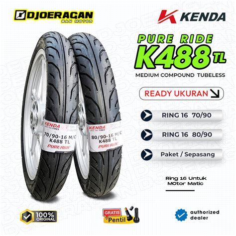 Jual Ban Motor Ring 16 Dan Ring 14 Kenda K488 7090 16 8090 16 And 80