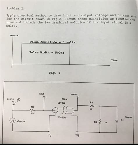 Solved Problem Waves For The Circuit Shown In Fig Chegg