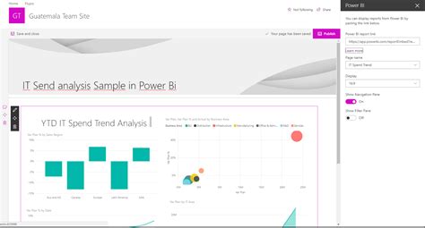 Desarrollo Como Publicar Un Reporte De Power Bi En Sharepoint Online