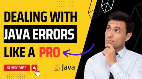 Tips And Tricks For Dealing With Java Errors Like A Pro Youtube