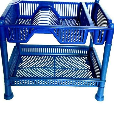 rak plastik dua susun absolute multipurpose rack rak dapur rak