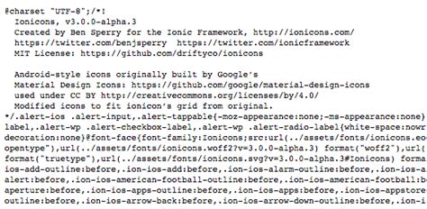 app looks different on ionic serve vs traditional web server ionic v3