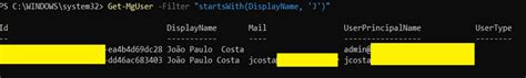 Get Mguser Get And Export Azure Ad Users Properties With Graph Modules
