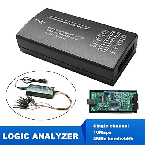 Logic Analyzers Lasamot LHT SU Virtual Oscilloscope Logic Analyzer Multifunctional Full