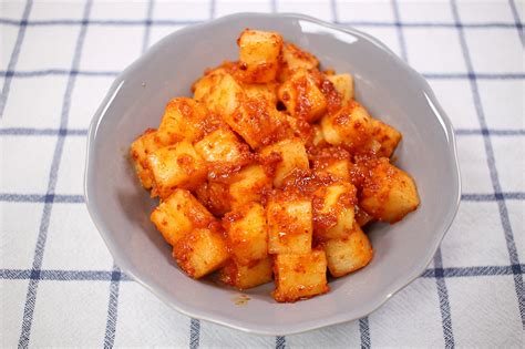 1분만에 깍두기를 담근다고 이것만 있으면 가능해요