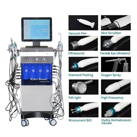 Latest 14 In 1 Hydra Dermabrasion Facial Machine Microdermabrasion ...