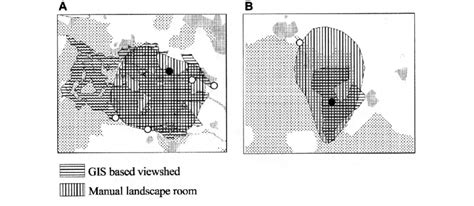 Comparison Of Visual And Gis Based Viewshed Analysis Identifying The Download Scientific
