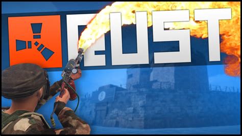 Rust Gameplay BASE RAIDING SECURE BASE DESIGN Modded Server PvP YouTube