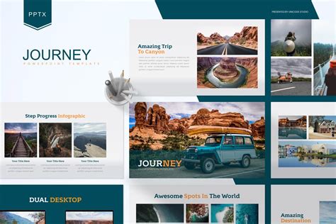Journey Powerpoint Template Deeezy