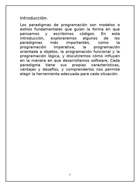 Paradigmas De Programación Pdf Paradigmas De Programación Lenguaje De Programación
