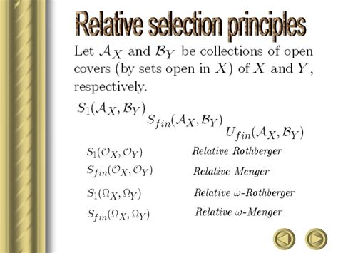 Ppt Selection Principles In Topology Powerpoint Presentation Free