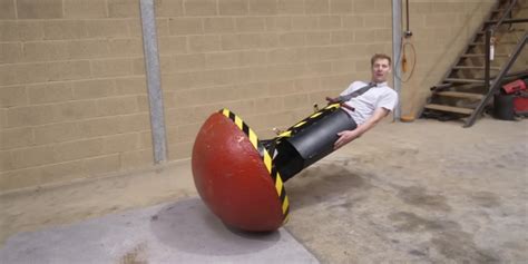 Colin Furze Turns Himself Into A Life Size Weeble Borninspace