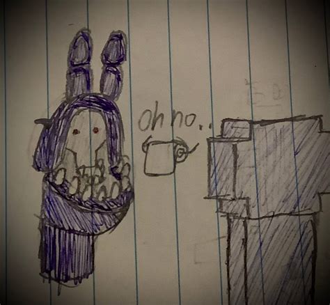 Withered Bonnie Toilet By S0me0range On Deviantart
