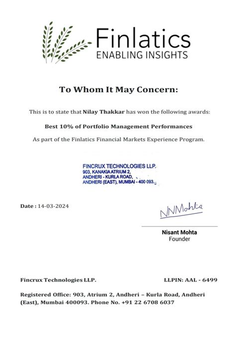 Nilay Thakkar On Linkedin I Am Very Excited To Share That I Won The