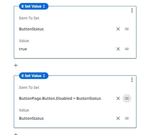 Geting Error When Try To Disable A Button In Uipath Apps A Variable Must Be Specified Apps