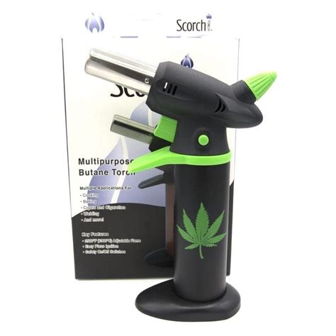 Scorch Table Heavy Duty 8 Butane Torch Leaf Design