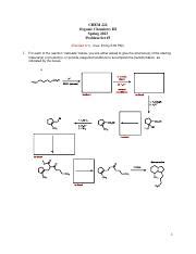 Problem Set 5 Revised 5 1 Pdf CHEM 222 Organic Chemistry III Spring 2023 Problem Set 5