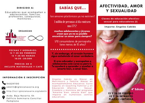 Educaci N Afectivo Sexual Centros Diocesanos De Estudios Teol Gicos