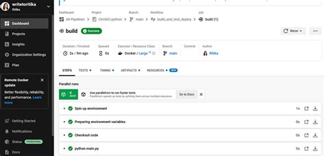 🌻automating ci and cd with circleci python based project 🌻 by