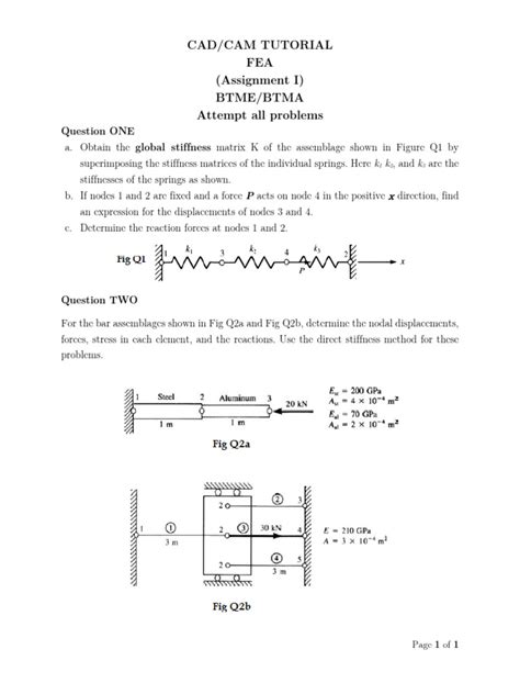 fea tutorial pdf