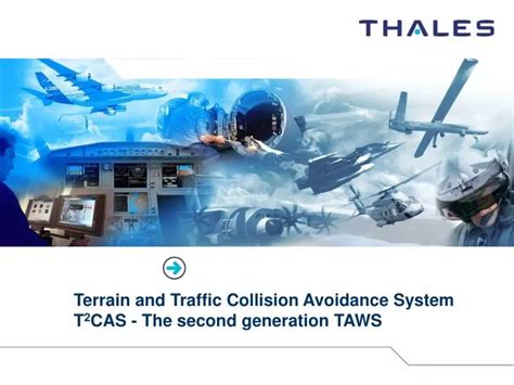 Ppt Terrain And Traffic Collision Avoidance System T 2 Cas The
