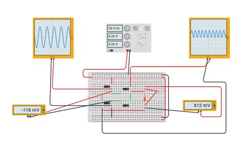 Circuit Design Rangkaian Penyearah Gelombang Penuh Dengan Dioda Bridge