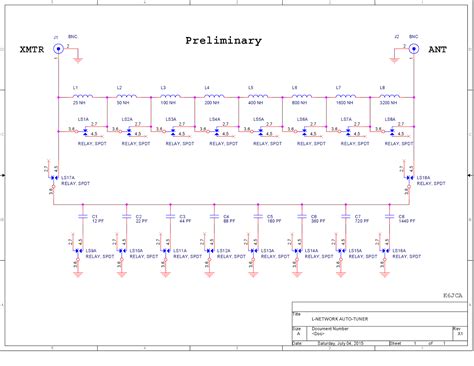 Automatic Antenna Tuner Schematic