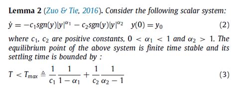Prescribed Convergence Vs Fixed Time Convergence Researchgate