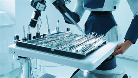 A Robotic Assistant Meticulously Assembling A Tiny Drone Carefully