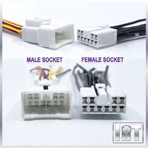 10 Pin Perodua Side Mirror Socket Axia Turn Signal Switch Soket Kereta Wire Wiring Myvi Kelisa