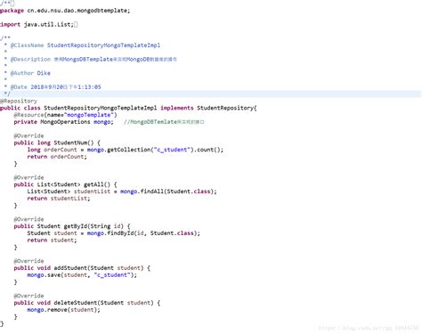 Spring与mongodb的结合（mongotemplate）spring 连接 旧版 Mongo Csdn博客