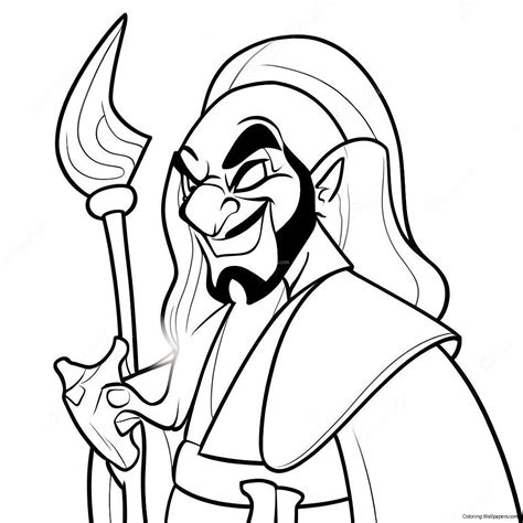 Jafar Coloring Page 40633 32109
