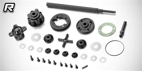 Red RC Xray Pan Car Gear Differential Sets