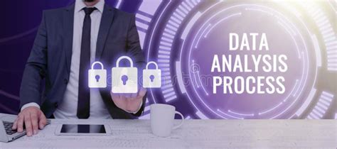 Hand Writing Sign Data Analysis Process Internet Concept Build A