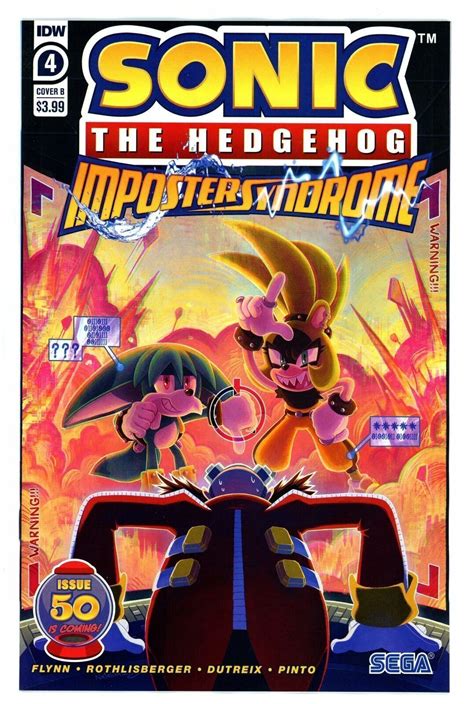 Sonic Hedgehog Imposter Syndrome 4 Idw Cover B Haines 1st Print 4582329881