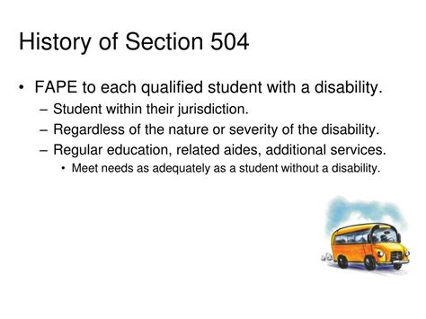 PPT SECTION 504 PowerPoint Presentation Free Download ID 500249