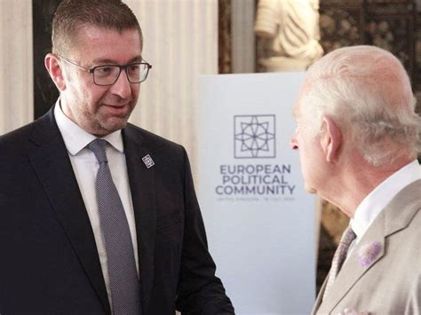 Мицкоски се сретна со Кралот Чарлс Курир