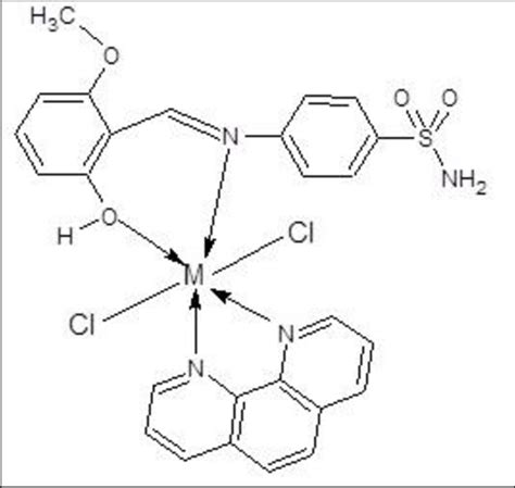 The Structure Of Mixed Ligand Complexes Where M Coii Feiii Download Scientific Diagram