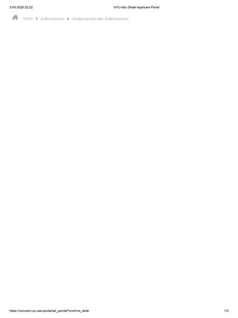 Nyu Abu Dhabi Applicant Portal Pdf