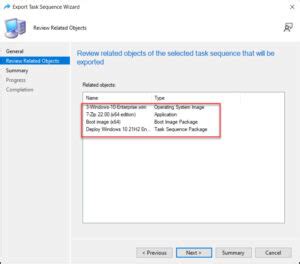Find SCCM Task Sequence References Dependencies