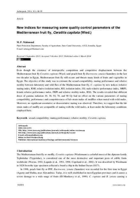 pdf new indices for measuring some quality control parameters of the