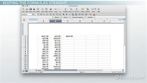 Copying Formulas With The Excel Fill Handle Lesson