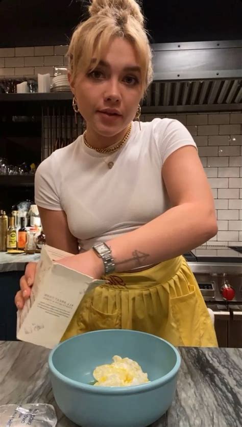 Flo ♡ Cooking With Flo Florence Baker Florence Pugh Butternut