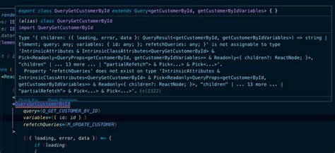 Reactjs How To Include Refetchqueries Option Into React Apollo Query With Typescript