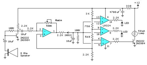 LM Op Amplifier Circuit Circuit Diagram SeekIC Com