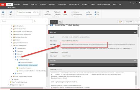 Schedule Full And Incremental Content Backups Using Powershell