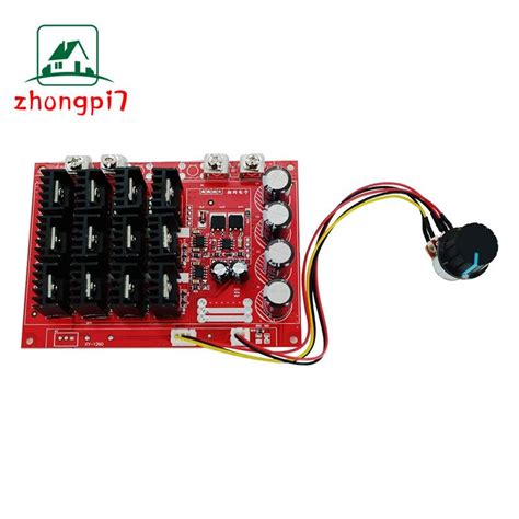 โมดลควบคมความเรวมอเตอร PWM DC V A พลงงานสง สาหรบไดรเวอรบงคบ HHO PWM Shopee