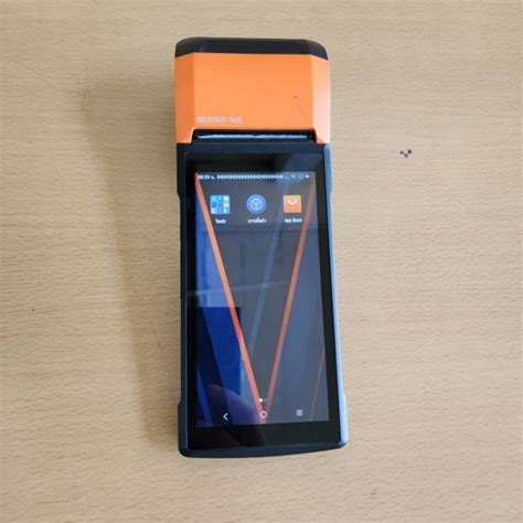 Sunmi V2 Android POS พมพใบเสรจในตว รองรบ Grab Lineman used Shopee Thailand