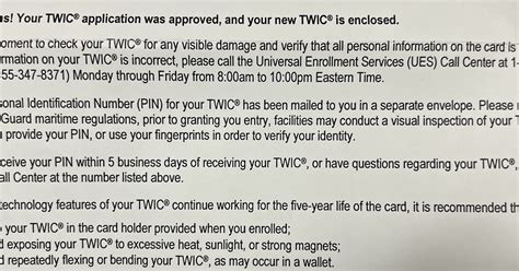 The Show Me Fly Guy I Received My TWIC Card