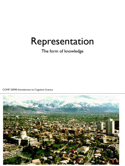 Representation Cognitive Science Pdf Concept Games And Activities